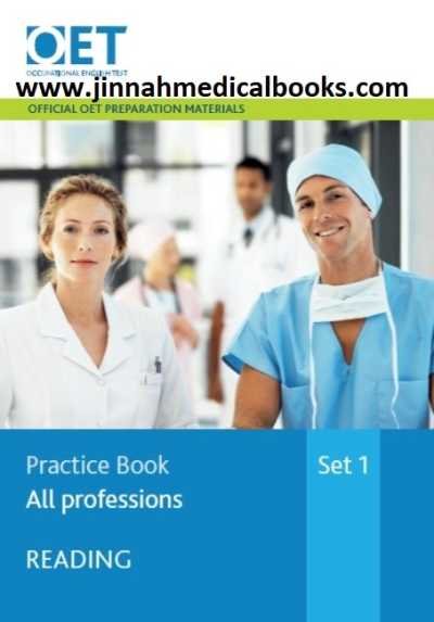 OET Reading Practice Book All Professions - Books Hub Pakistan