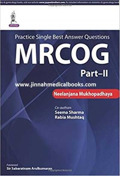 Practice Single Best Answer Questions MRCOG Part-II - Books Hub Pakistan