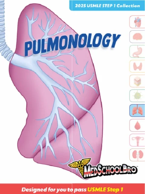 Step 1 Medschoolbro – Pulmonology 2025 - Books Hub Pakistan
